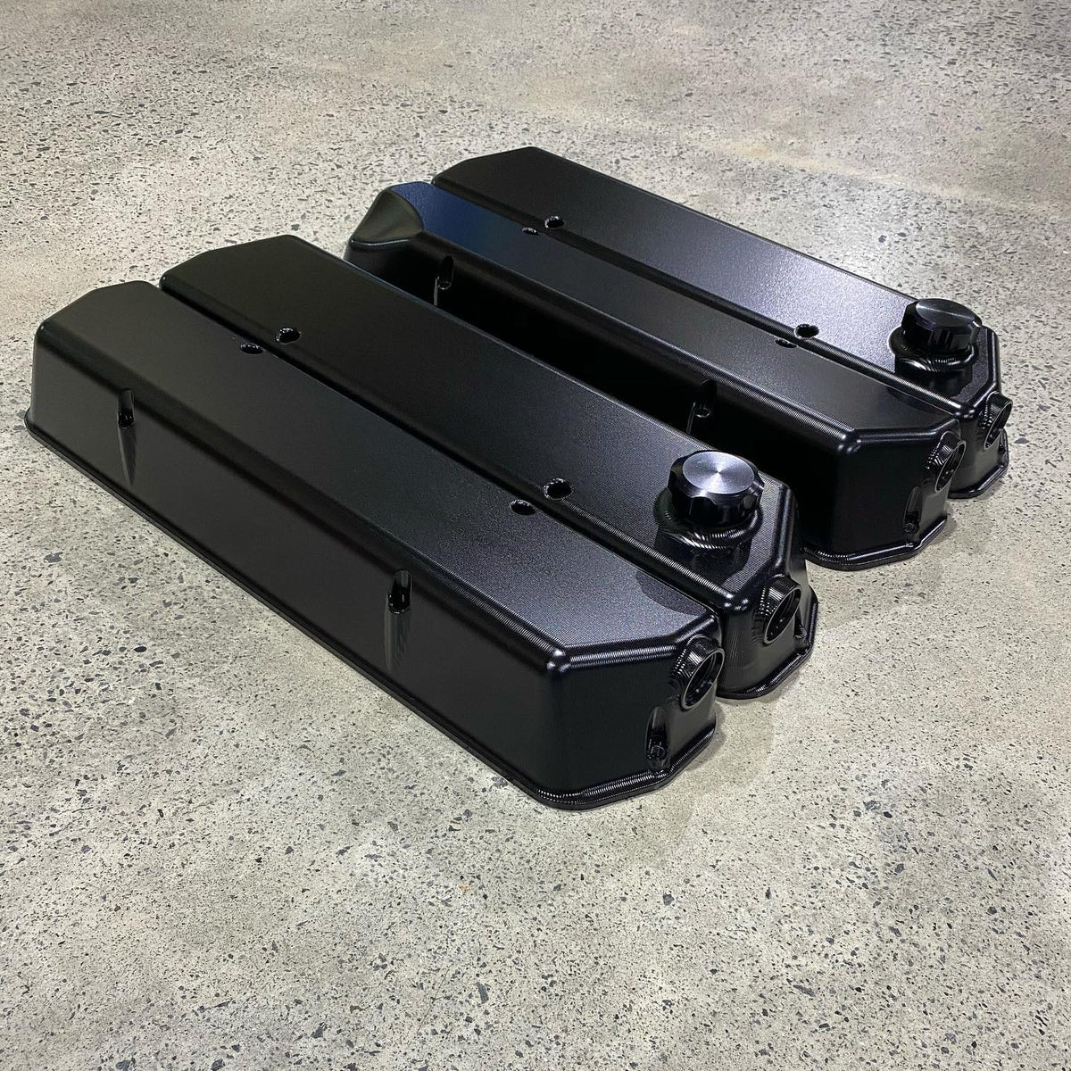 SHAUNS CUSTOM ALLOY VN HEADED VALVE COVER SET — 1320 Motorsports
