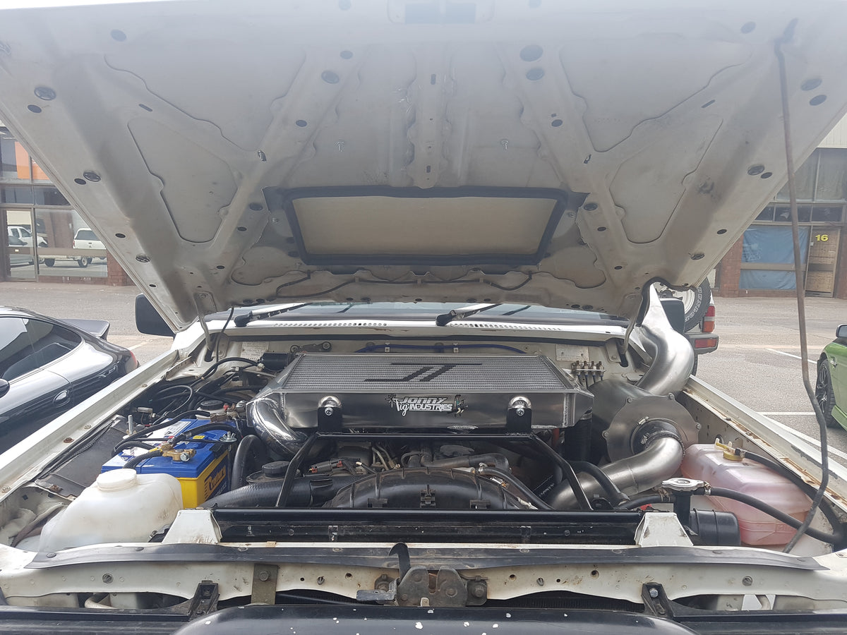 Jonny Tig Industries Nissan GQ TD42 Fan Forced TMIC Kit — 1320 Motorsports