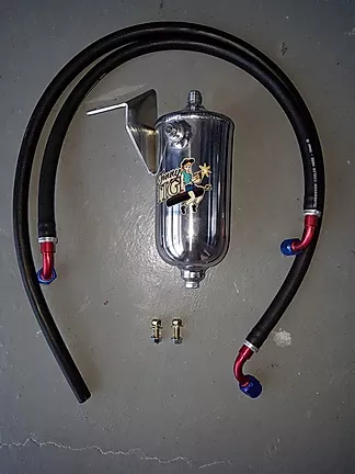 Jonny Tig Industries Ford B Series and FG Catch Can / Oil Air Separato — 1320 Motorsports