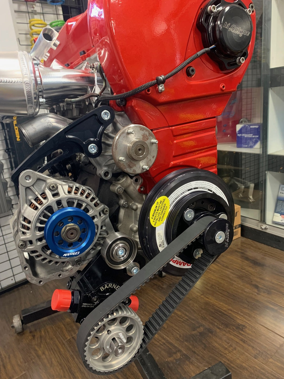 HI OCTANE RACING SINGLE STAGE OIL PUMP KIT - NISSAN RB W/ AC — 1320 ...