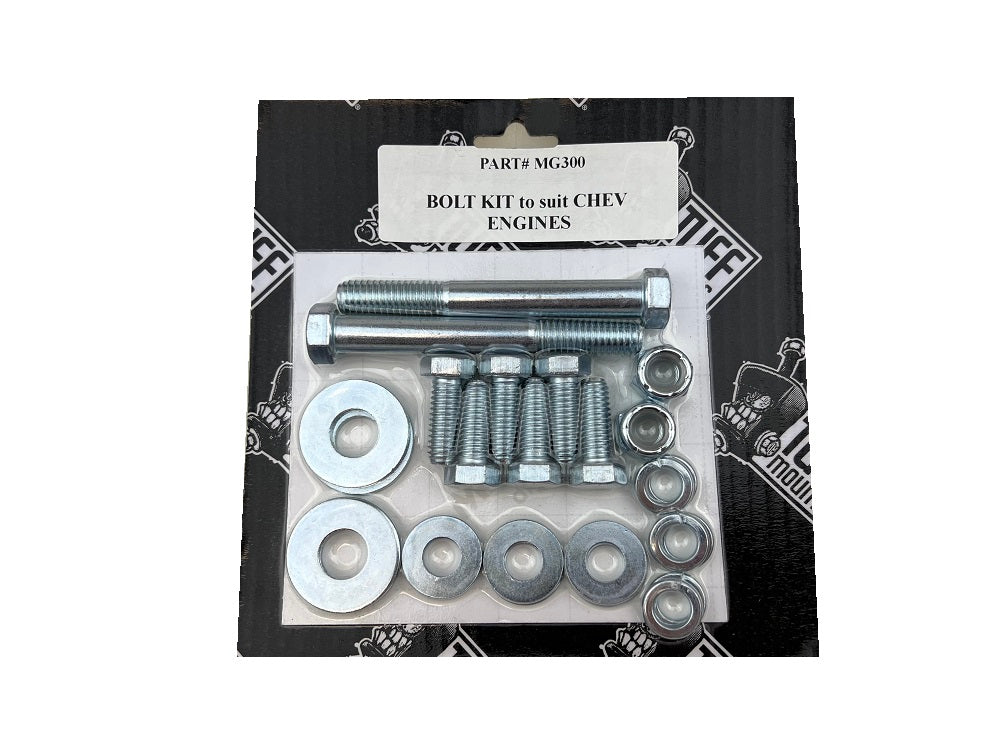 Tuff Mounts BOLT KIT FOR CHEV V8 ENGINES — 1320 Motorsports
